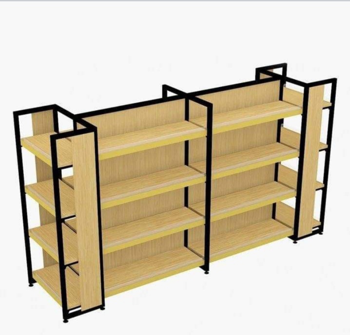 Garment Wooden Gondola Racks